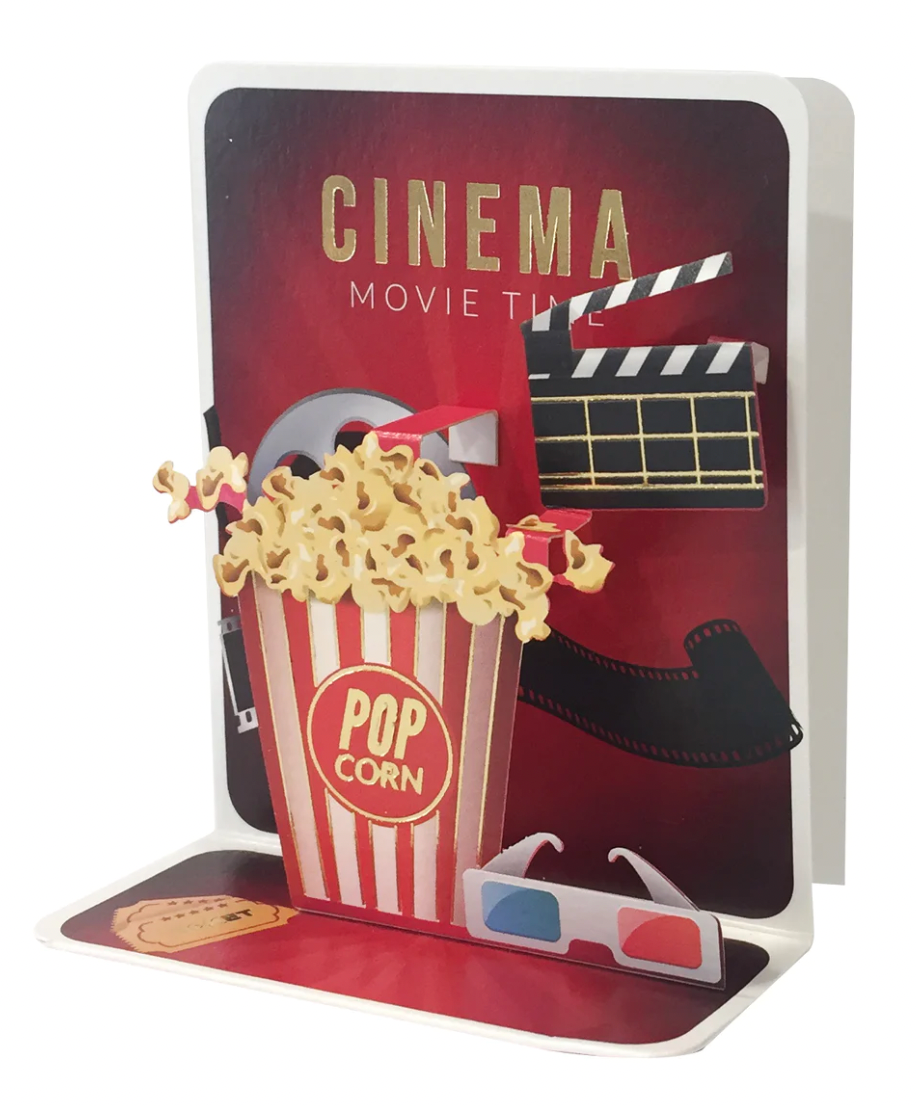Blank Pop-Up - Movie Theatre Popcorn – Take Note Stationery Boutique