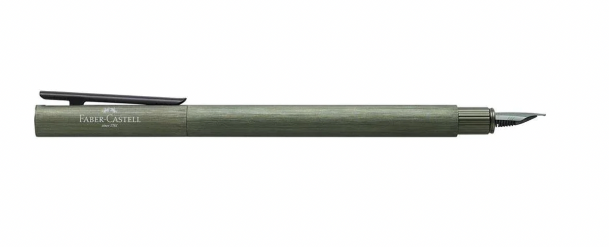 Neo Slim Aluminum Fountain Pen in Olive – Take Note Stationery Boutique